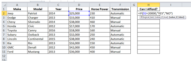 IF Formula With Four Conditions Basic Excel Tutorial