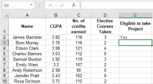 IF Statement with Three Outcomes | Basic Excel Tutorial