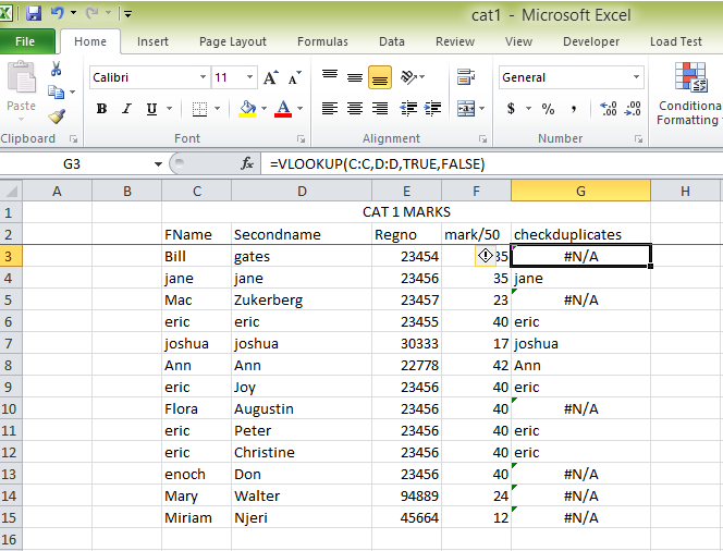How To Identify Duplicates In Excel Using Vlookup Monahan Juplage
