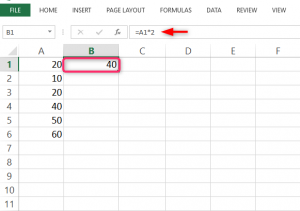 Excel: Apply Formula to the entire column without Dragging