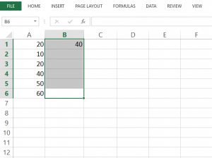 Excel: Apply Formula to the entire column without Dragging