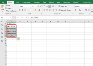 Guide to sort alphabetically in Excel OR keep Rows together
