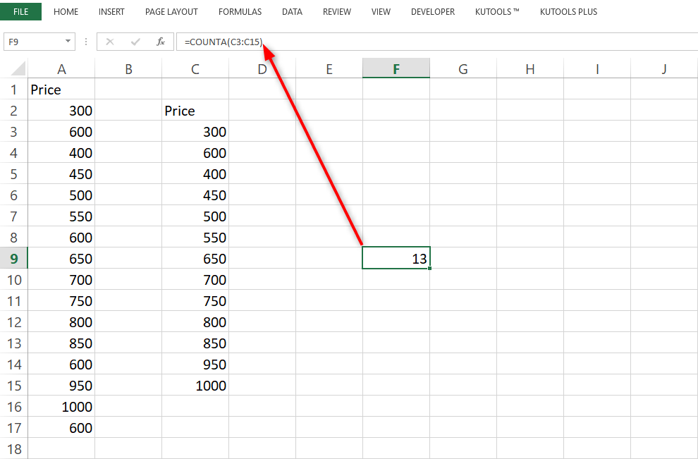 How To Count Unique Values In A Column Basic Excel Tutorial