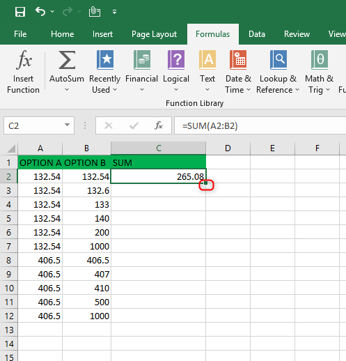 Applying Same Formula To Multiple Cells In Excel Full Guide