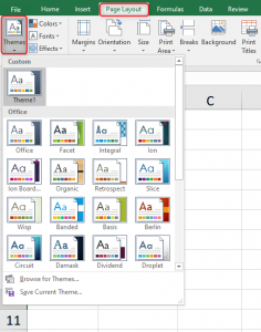 Complete Guide, How to work with themes in Excel | Basic Excel Tutorial