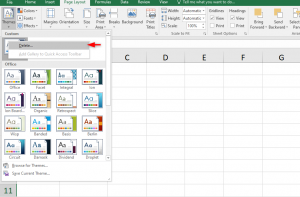 Complete Guide, How to work with themes in Excel | Basic Excel Tutorial