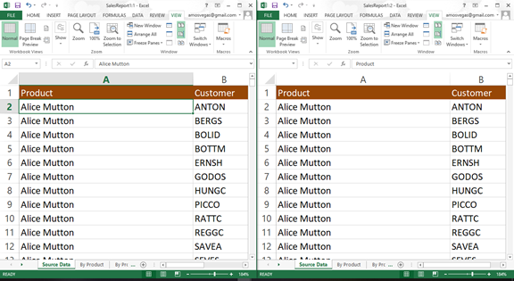 How To Match Data In Two Excel Worksheets Basic Excel Tutorial Gambaran