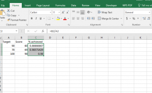 How to calculate Percentage using excel formulas | Basic Excel Tutorial