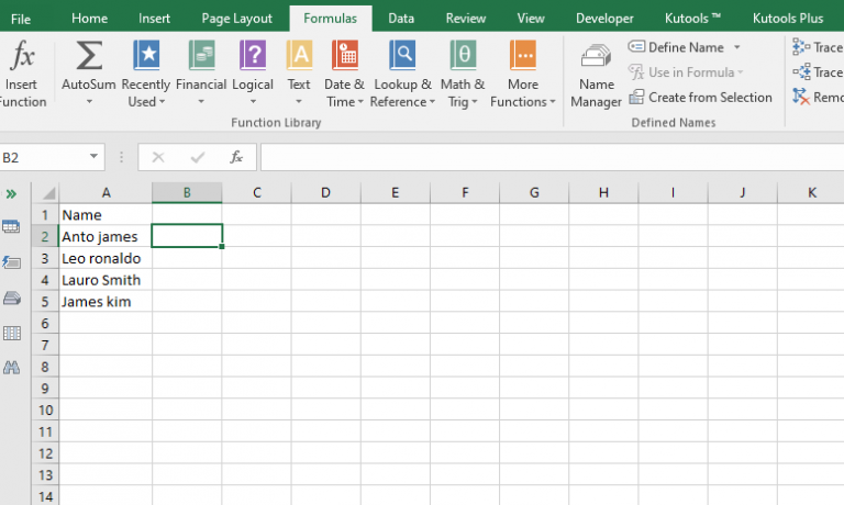 Split names in Excel Sheet (Quick and Easiest Way)