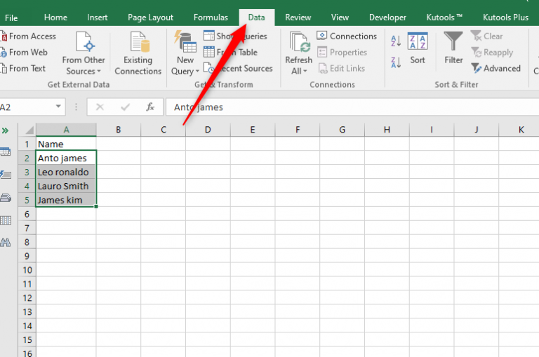 Split names in Excel Sheet (Quick and Easiest Way)