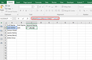 Split names in Excel Sheet (Quick and Easiest Way)