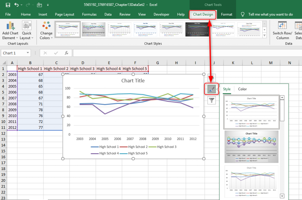 How to make a line graph in Excel | Basic Excel Tutorial