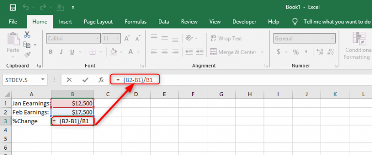 Excel Formula for Percentage Decrease & Difference (Guide)