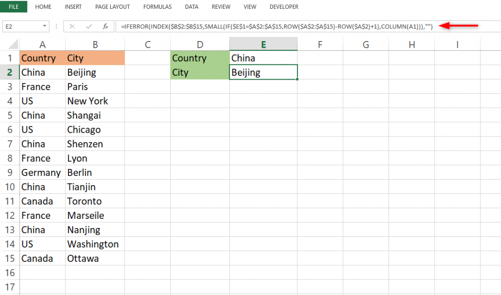 Guide to vlookup multiple values in Excel - Excel Tutorial