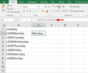 Excel Tip: How to Delete the first 5 characters in Excel?