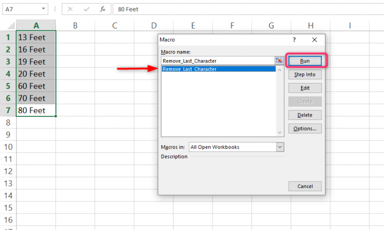 How to remove the last four characters - Basic Excel Tutorial