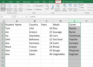 How to Freeze First Four Columns in Excel | Helpful Guide