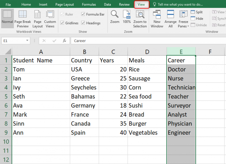 How to Freeze First Four Columns in Excel | Helpful Guide
