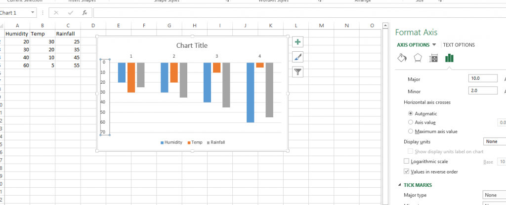 How To Rotate Charts In Excel Basic Excel Tutorial 2369