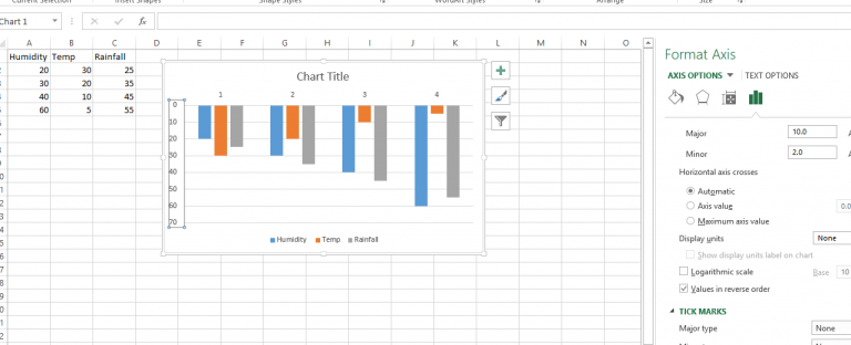 How to rotate charts in Excel | Basic Excel Tutorial