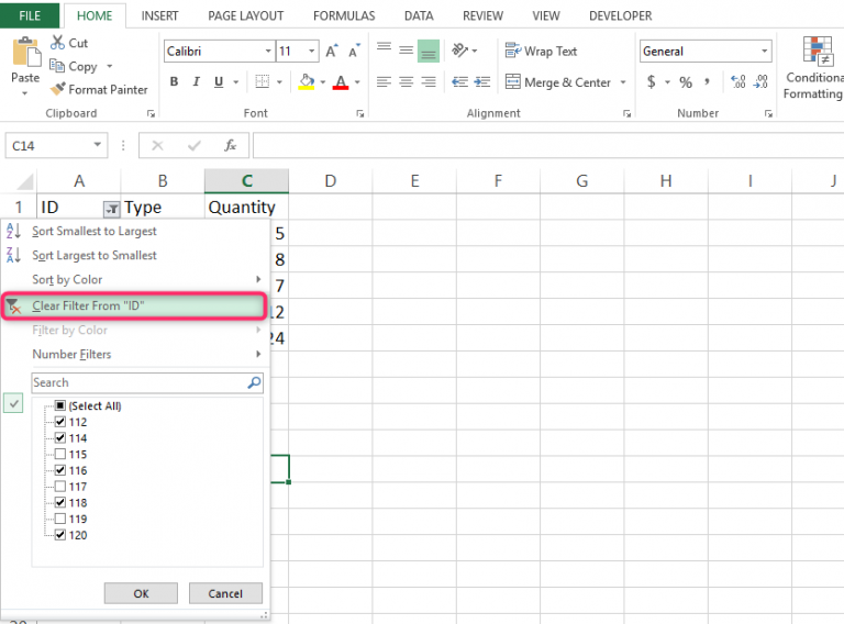 Guide to counting cells that are filtered in Excel