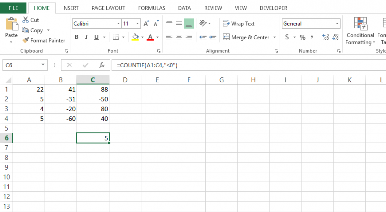 How to count cells that are greater than 0 | Basic Excel Tutorial
