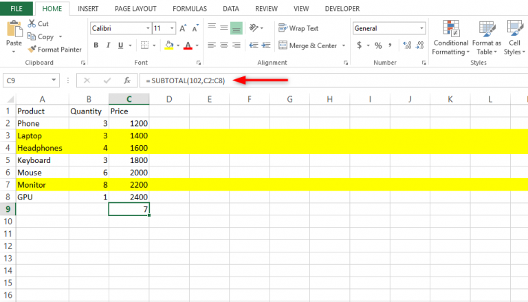 How to count cells that are highlighted in Excel | Basic Excel Tutorial