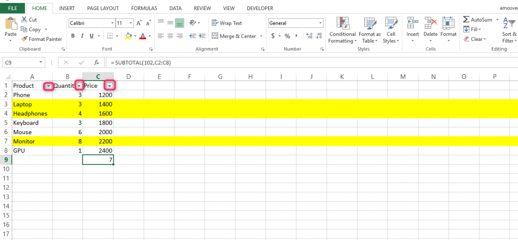 How to count cells that are highlighted in Excel | Basic Excel Tutorial