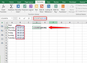 How to count cells that contain dates in Excel | Basic Excel Tutorial