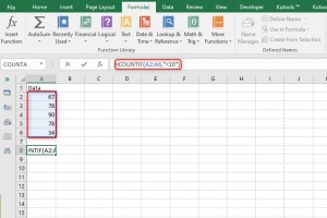 counting cells that are true in Excel - Basic Excel Tutorial