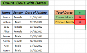 How to count cells that contain dates in Excel | Basic Excel Tutorial