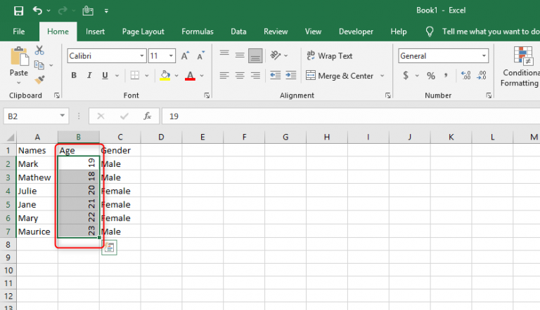 Rotating data 90 degrees in Excel - Basic Excel Tutorial