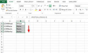 Removing first four characters on Excel - Complete Guide