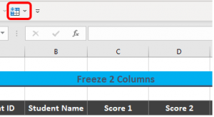 How to Freeze Two Columns in Excel | Basic Excel Tutorial
