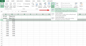 How to freeze two rows in Excel | Basic Excel Tutorial