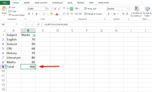 How to sum a filtered column in Excel | Basic Excel Tutorial