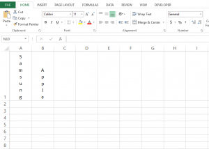 How to write text vertically in Excel | Basic Excel Tutorial