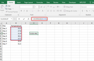 How to calculate 7 day moving average in Excel | Basic Excel Tutorial
