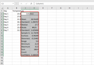 Guide calculate 95 confidence interval in Excel