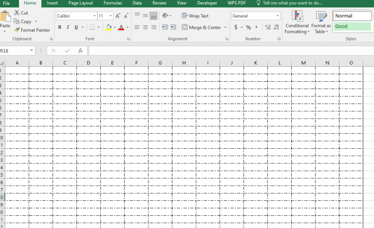 Methods to get rid of dotted lines in Excel - Excel Tutorial