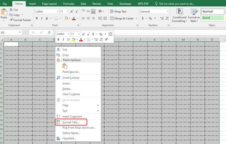 Methods to get rid of dotted lines in Excel - Excel Tutorial