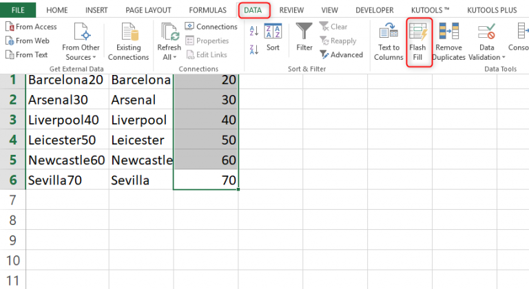 Separating Numbers and Texts in Excel - Full Tutorial