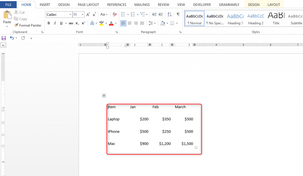 Embeding an Excel file into MS word (Full Guide)
