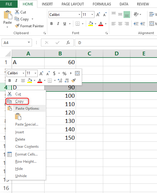 How To Copy Entire Row In Excel To Another Worksheet
