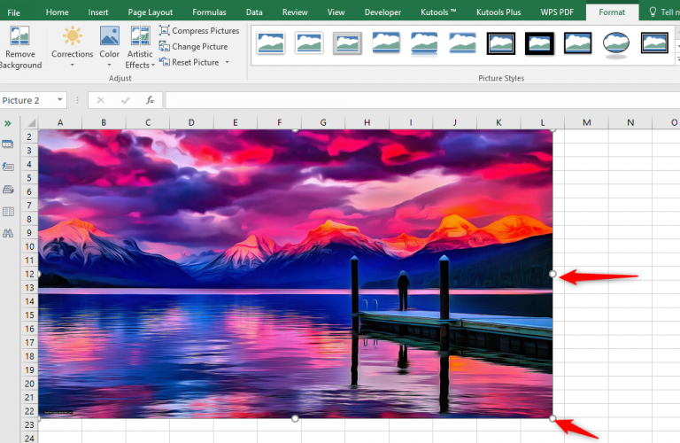 How to link a cell to a picture | Basic Excel Tutorial