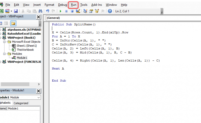 How to Split/Divide Excel Cells - 4 Methods with Examples