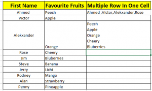 puting multiple data in one cell in excel - Complete Guide