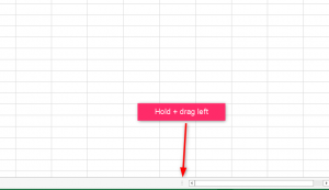 Enabling scroll for worksheet tabs -Basic Excel Tutorial