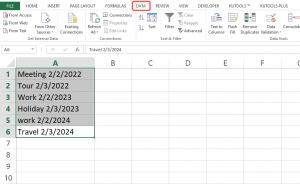 Full Guide to Extract Date From a Text String in Excel
