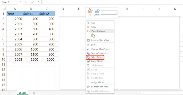 How To Graph Two Lines In Excel Basic Excel Tutorial